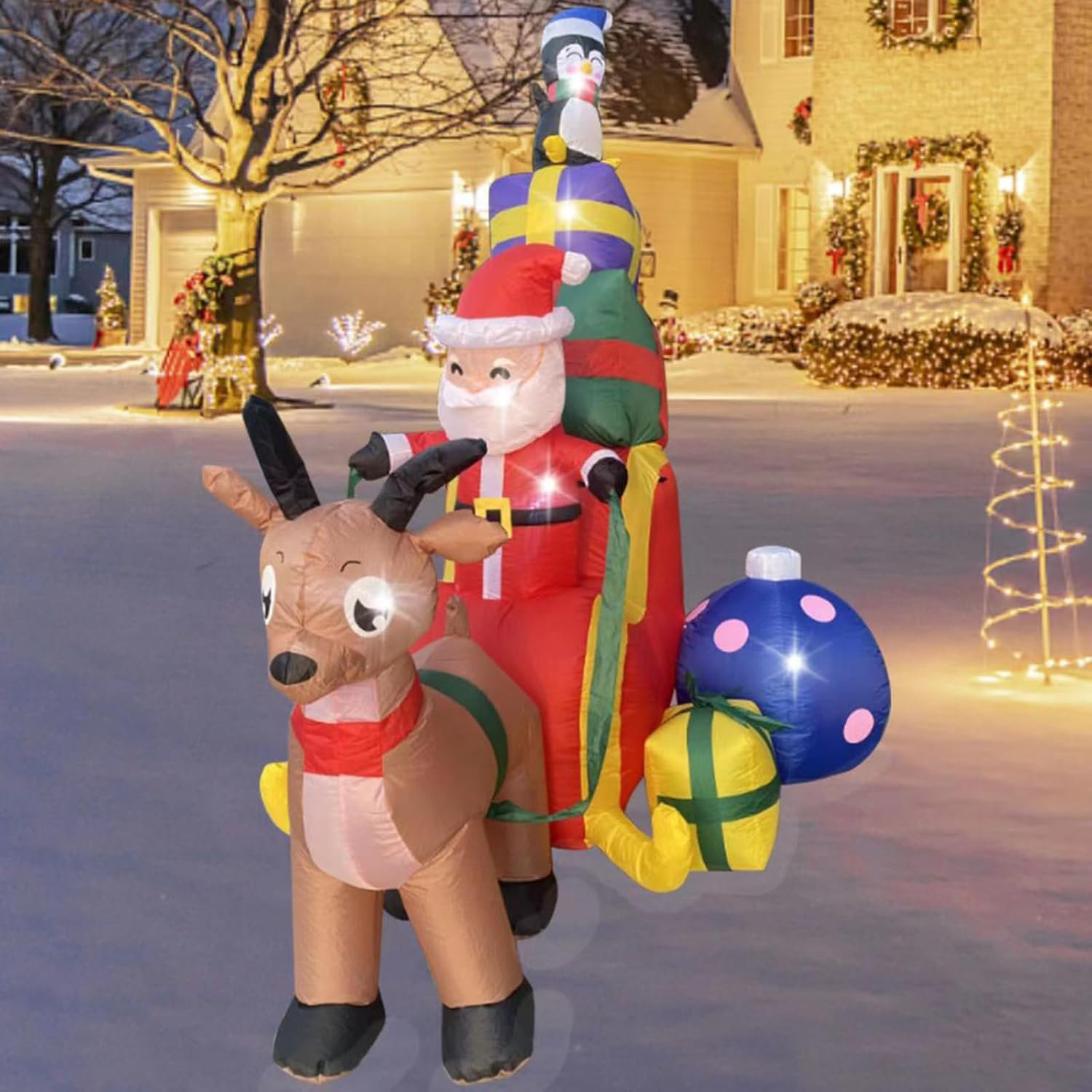 Christmas clearance inflatables store